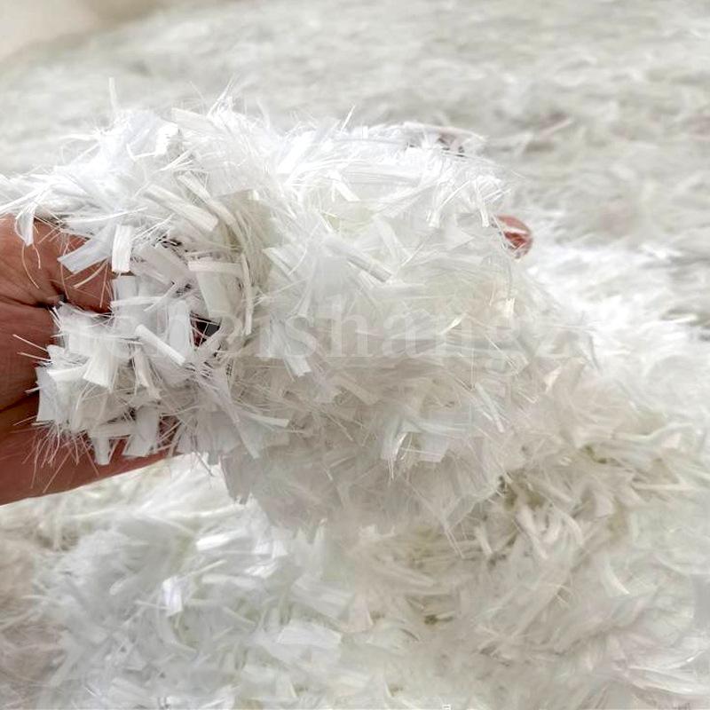 Construction highway tunnel polyester fiber fiber anti-crack ...