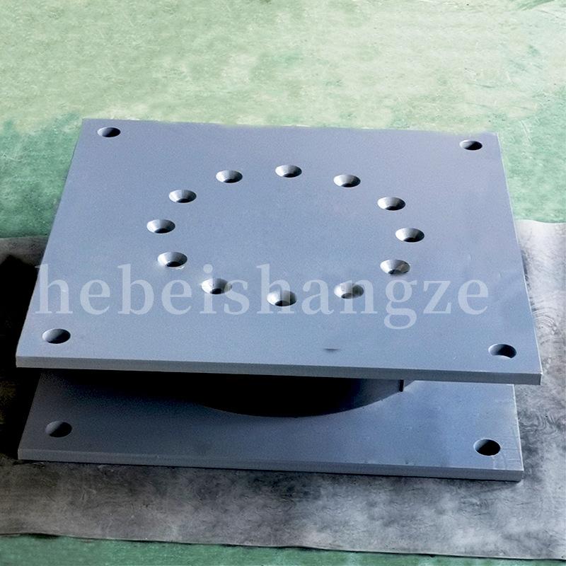 High damping building isolation rubber bearing