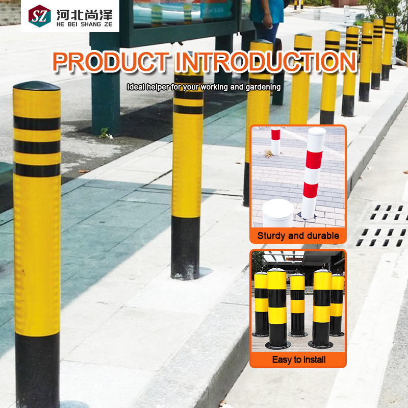 Warning Post PE/PU Warning Post Road Barricades Warning Barrier - Hebei ...