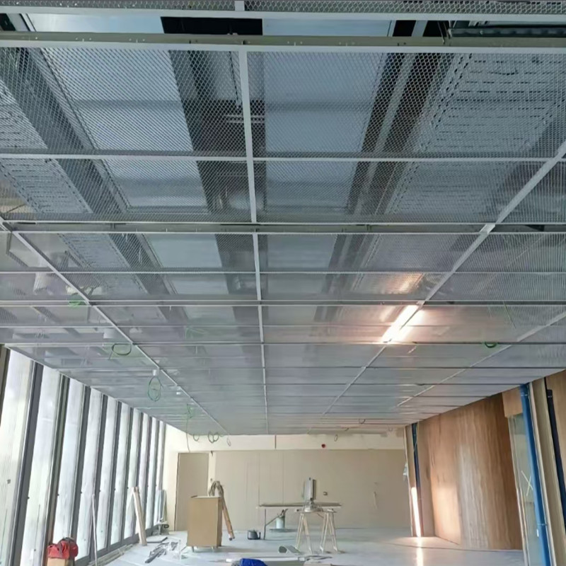 Steel Mesh Ceiling Metal Mesh Ceiling Wire Mesh Ceiling - Hebei Shangze ...