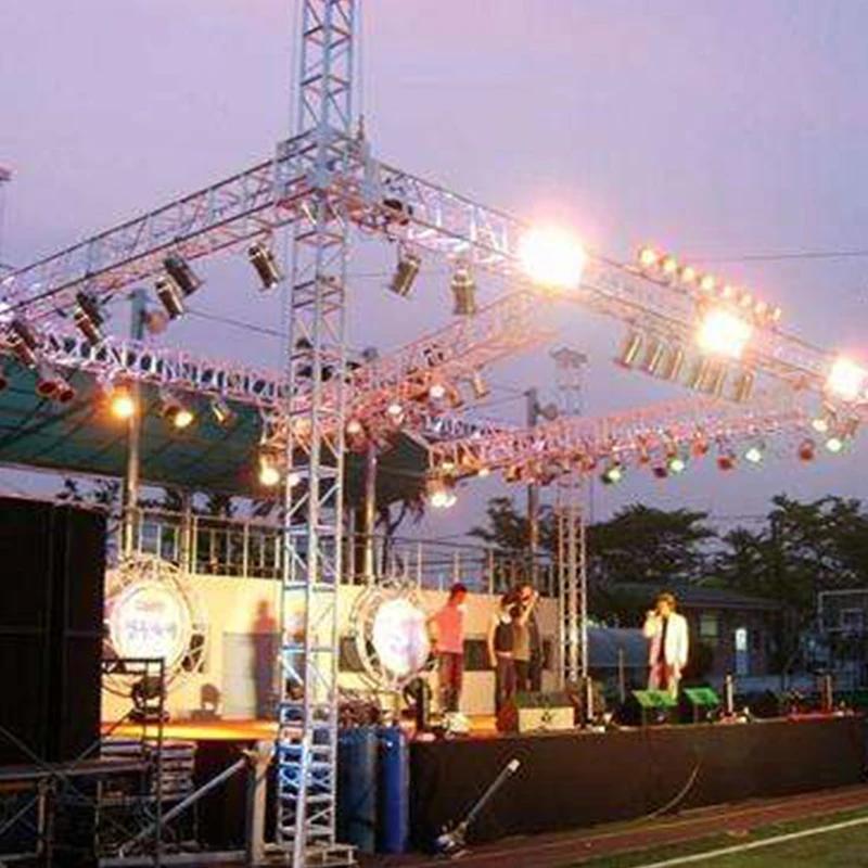 Aluminium Stage Truss for DJ Booth LED Lighting Truss Stand System Bolt ...