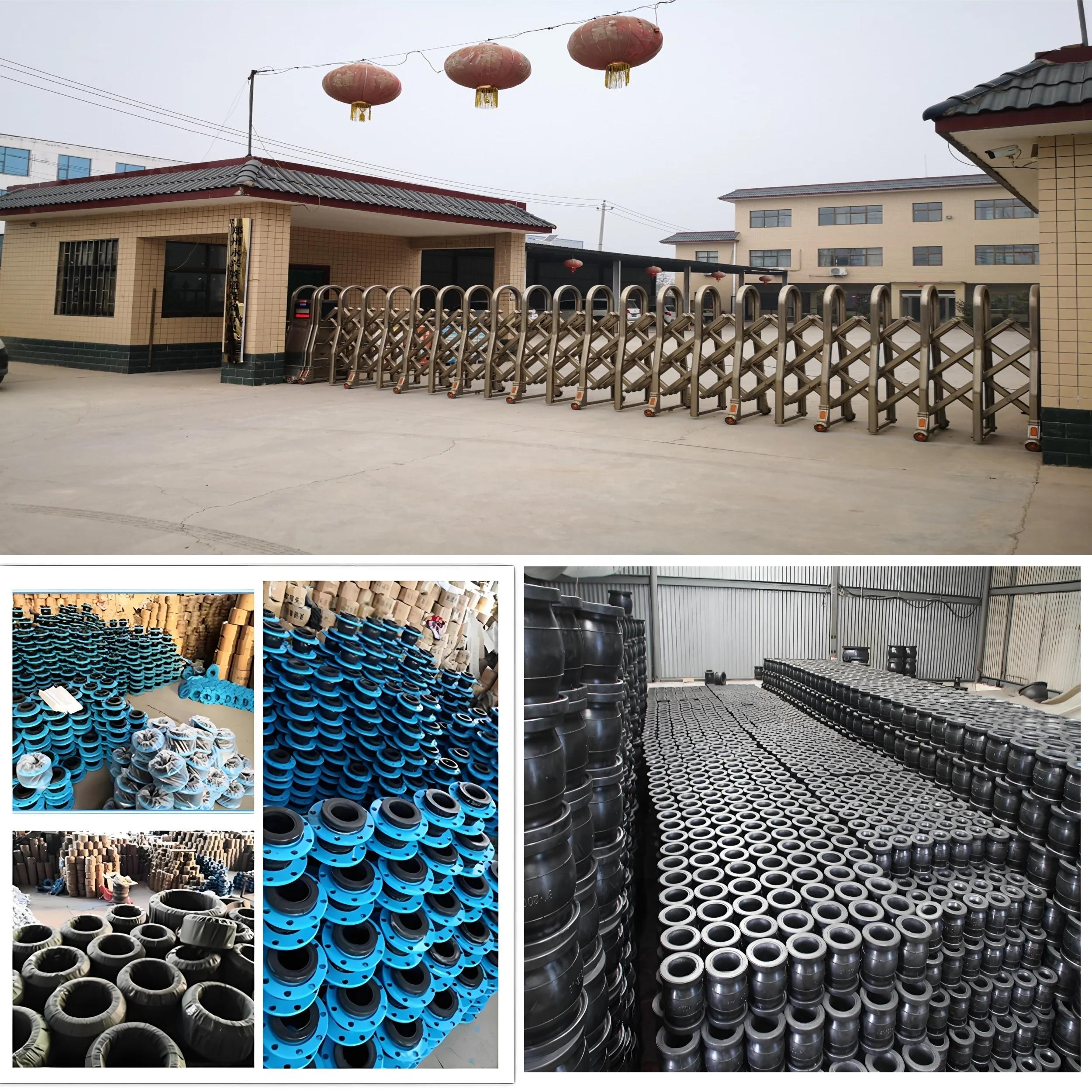 BSPT Standard DN50 Flexible Union Type Threaded Rubber Expansion Joint ...