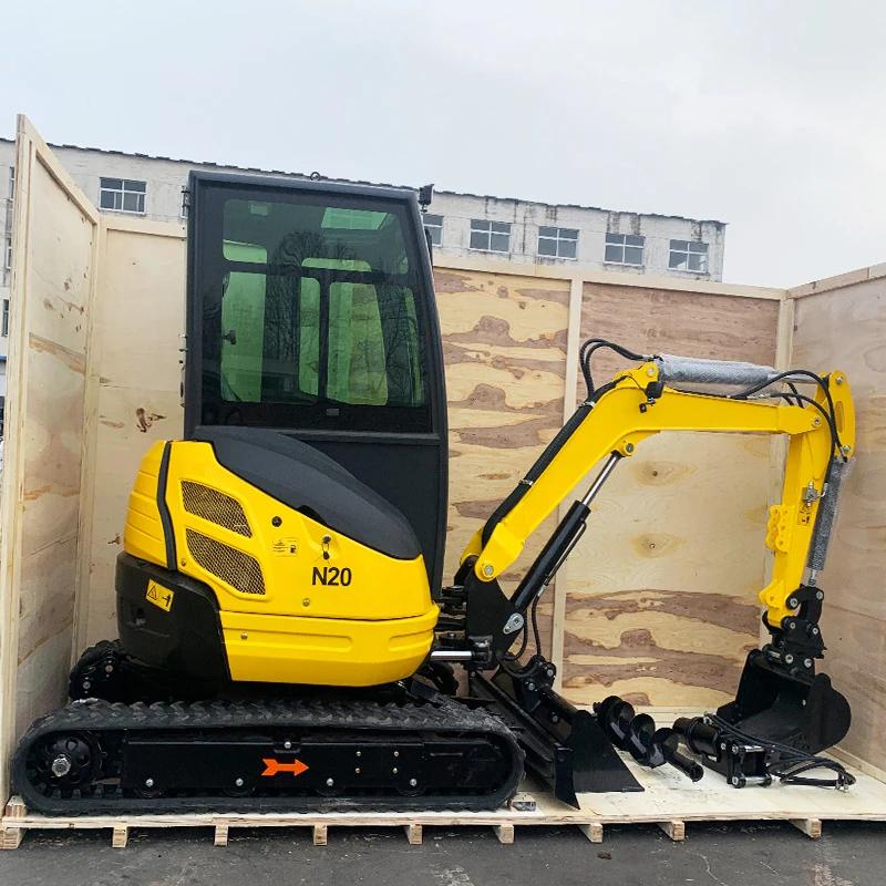 Free Delivery Kubota Engine Mini Excavator CE/EPA Garden Brand New Mini ...