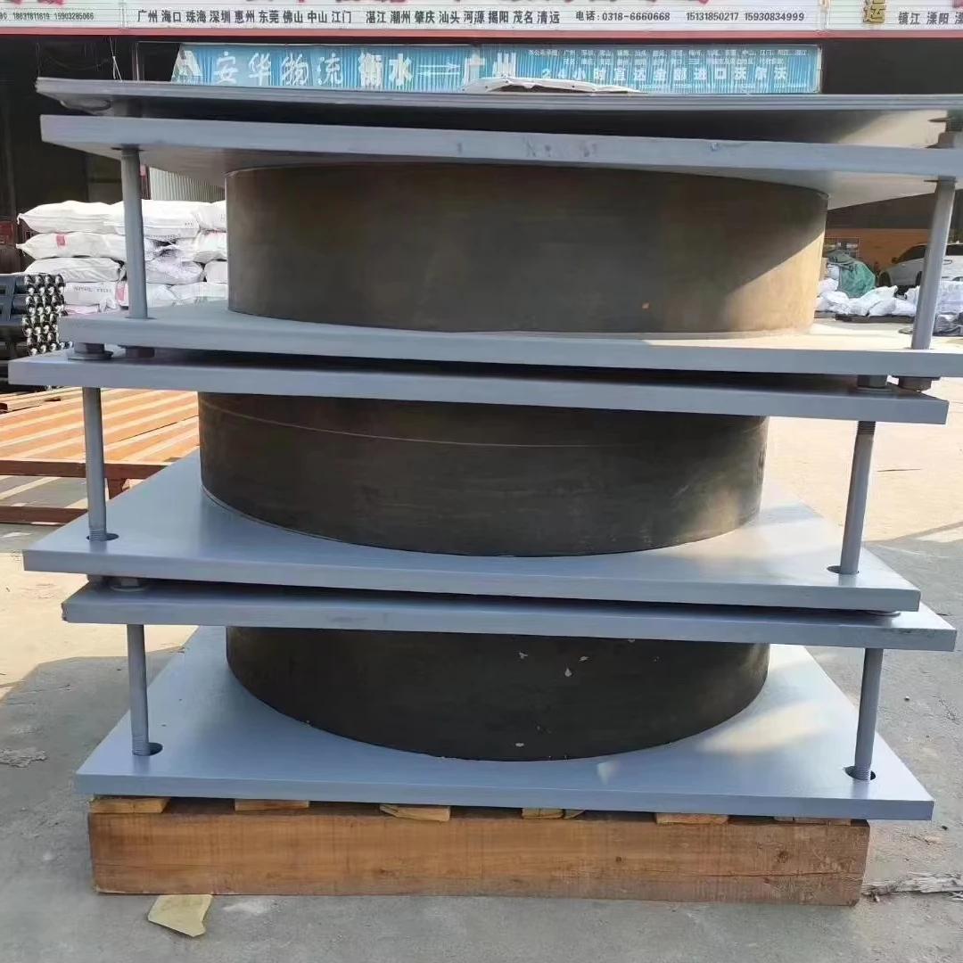 High Damping Bearing Elastomeric Seismic Isolation Rubber Bearing Pad ...