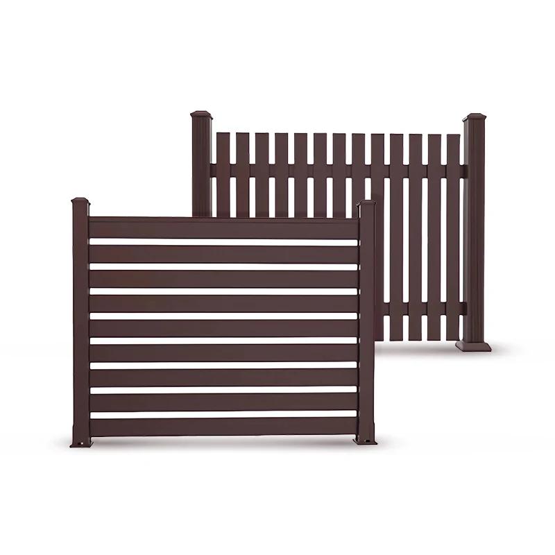 High Quality Wpc Composite Garden Fencing Panel Composite Wooden Wpc ...