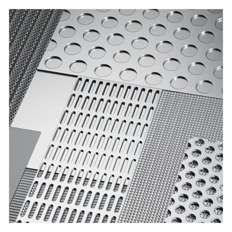 Perforated Metal Deck Perforated Iron Sheet Round Hole Perforated Metal Mesh Walkway Hole ...