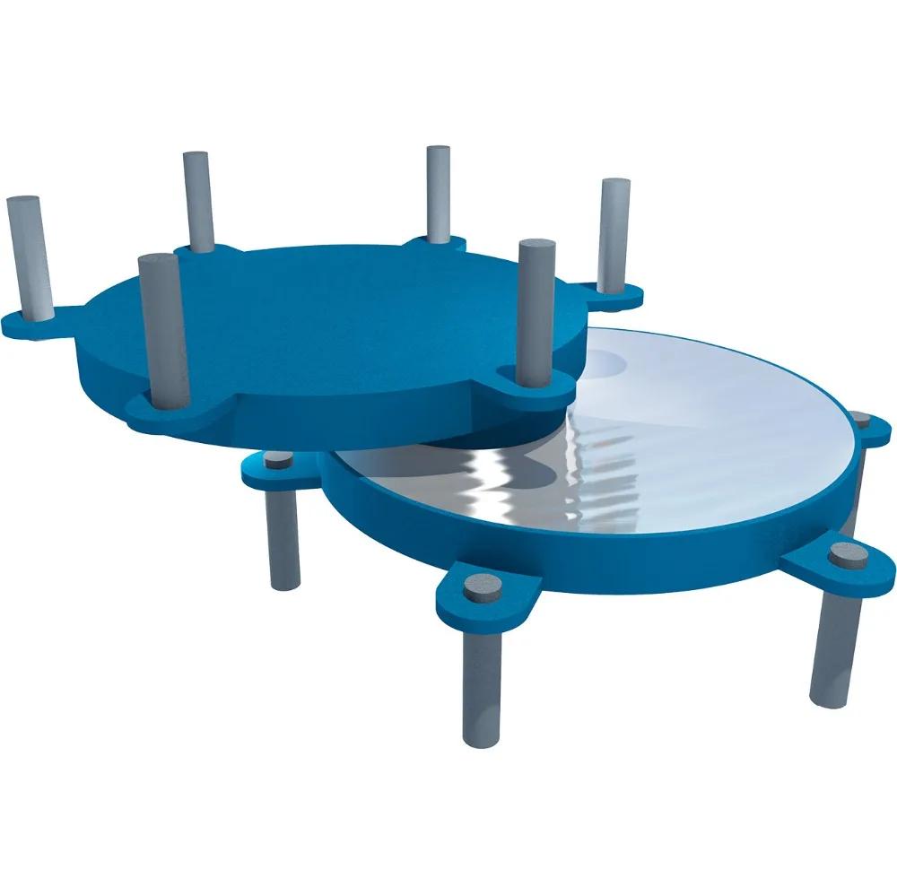 Système de pendule à friction flexible FPS à fixation par extrémité ...